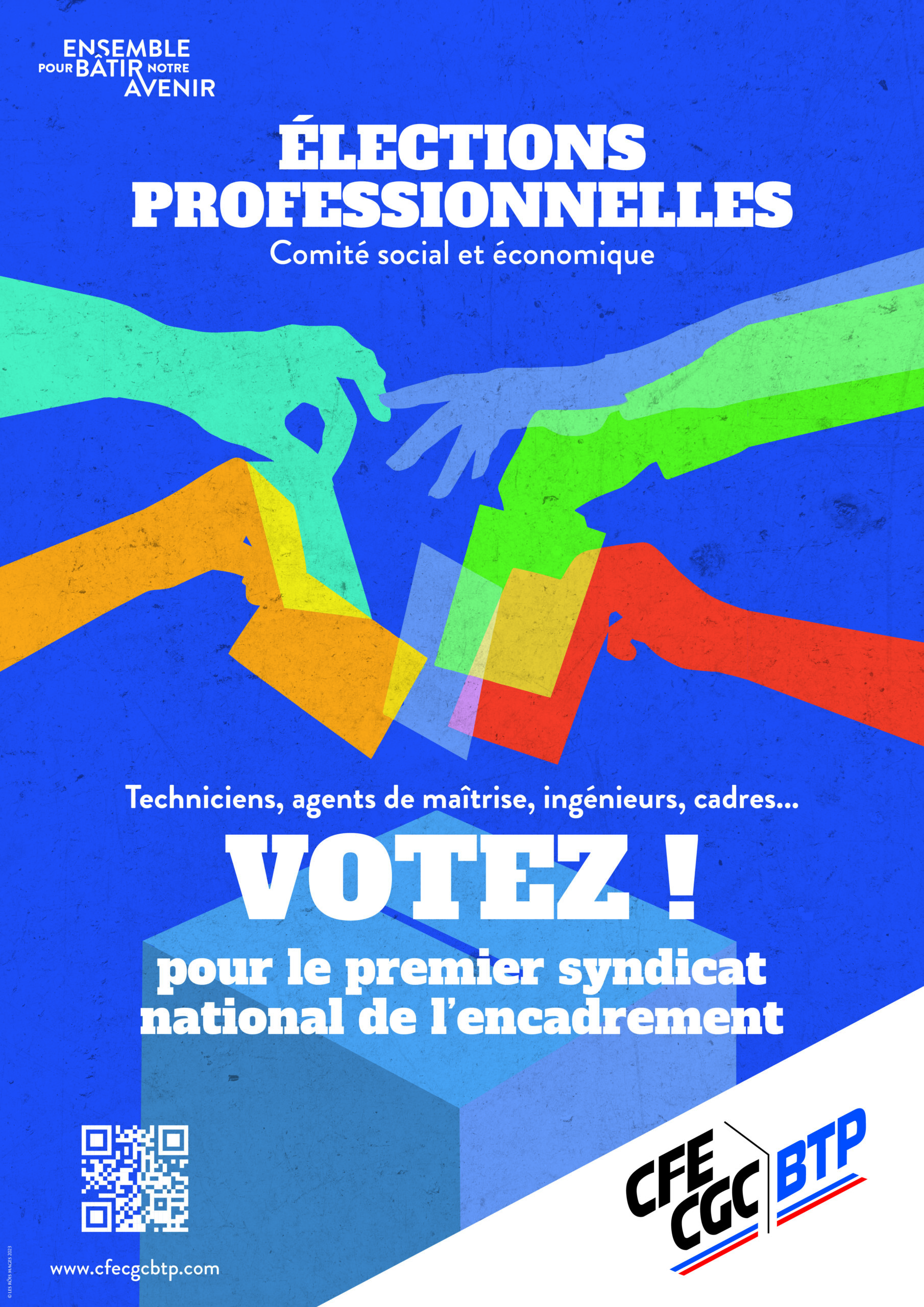 DES AFFICHES POUR VOS CAMPAGNES ÉLECTORALES - CFE CGC BTP