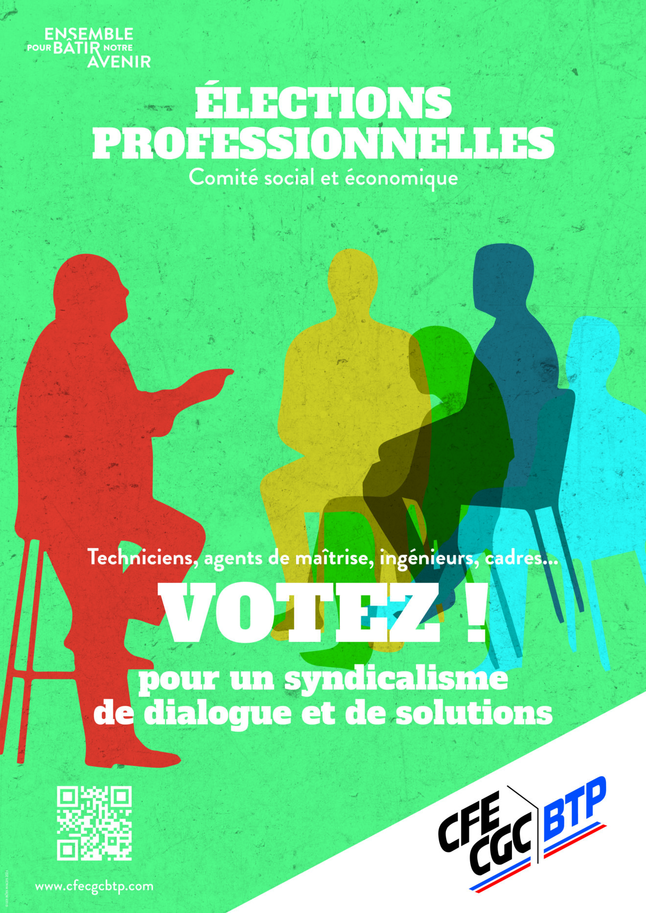 DES AFFICHES POUR VOS CAMPAGNES ÉLECTORALES - CFE CGC BTP